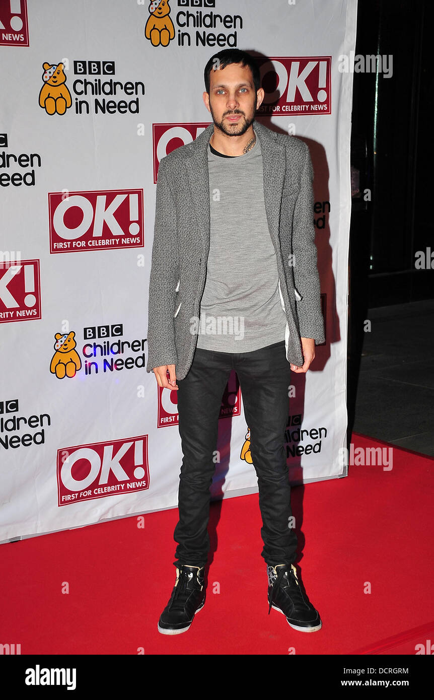 Dynamo BBC Children in Need dinner - Arrivals Manchester, England - 16. ...