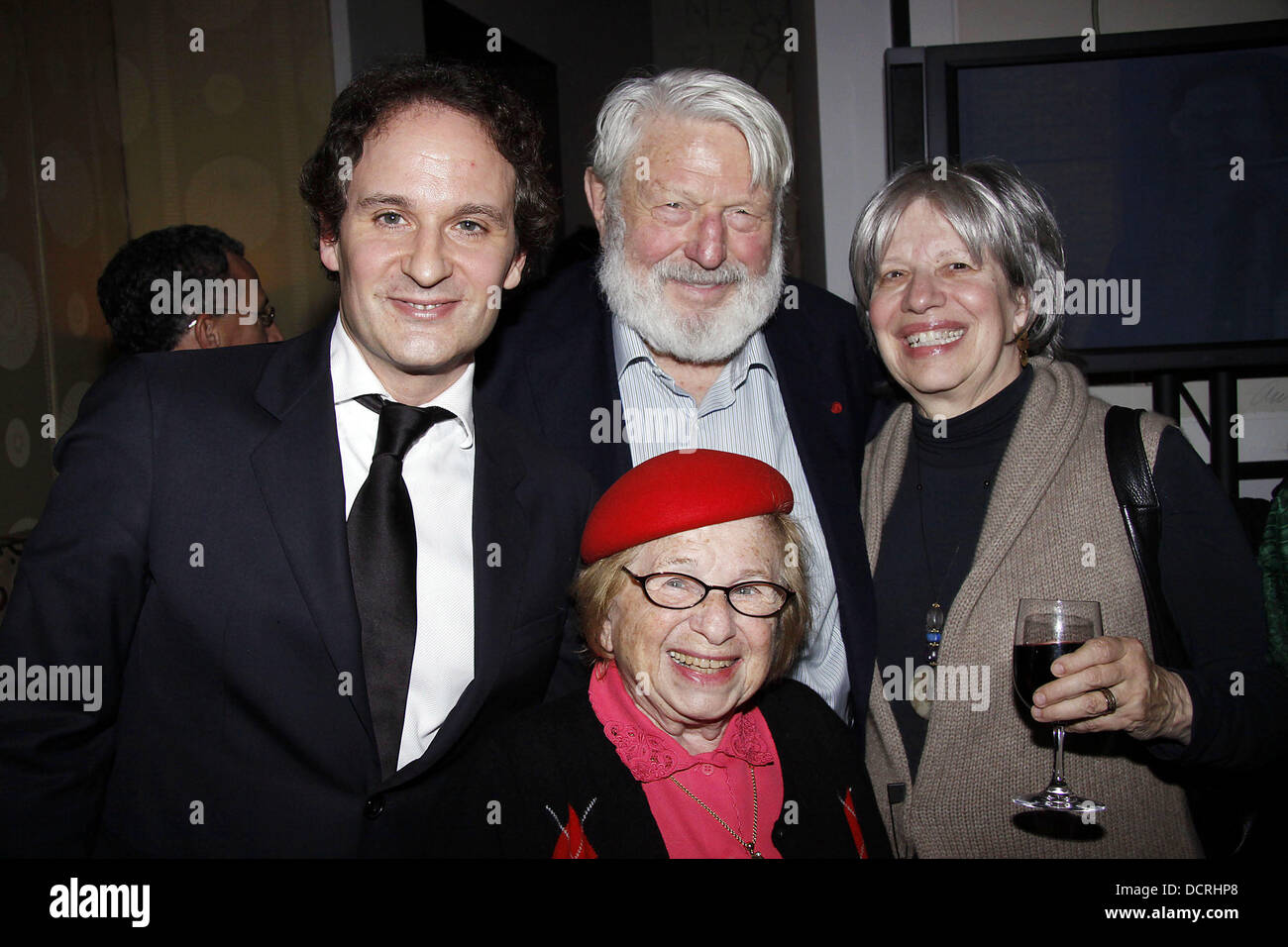 David Hryck, Theodore Bikel, Dr. Ruth Westheimer and Tamara Brooks ...