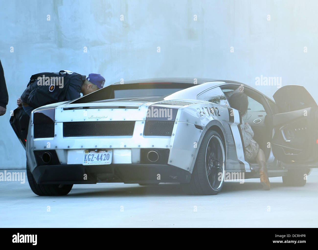 Chris Brown Lamborghini Gallardo