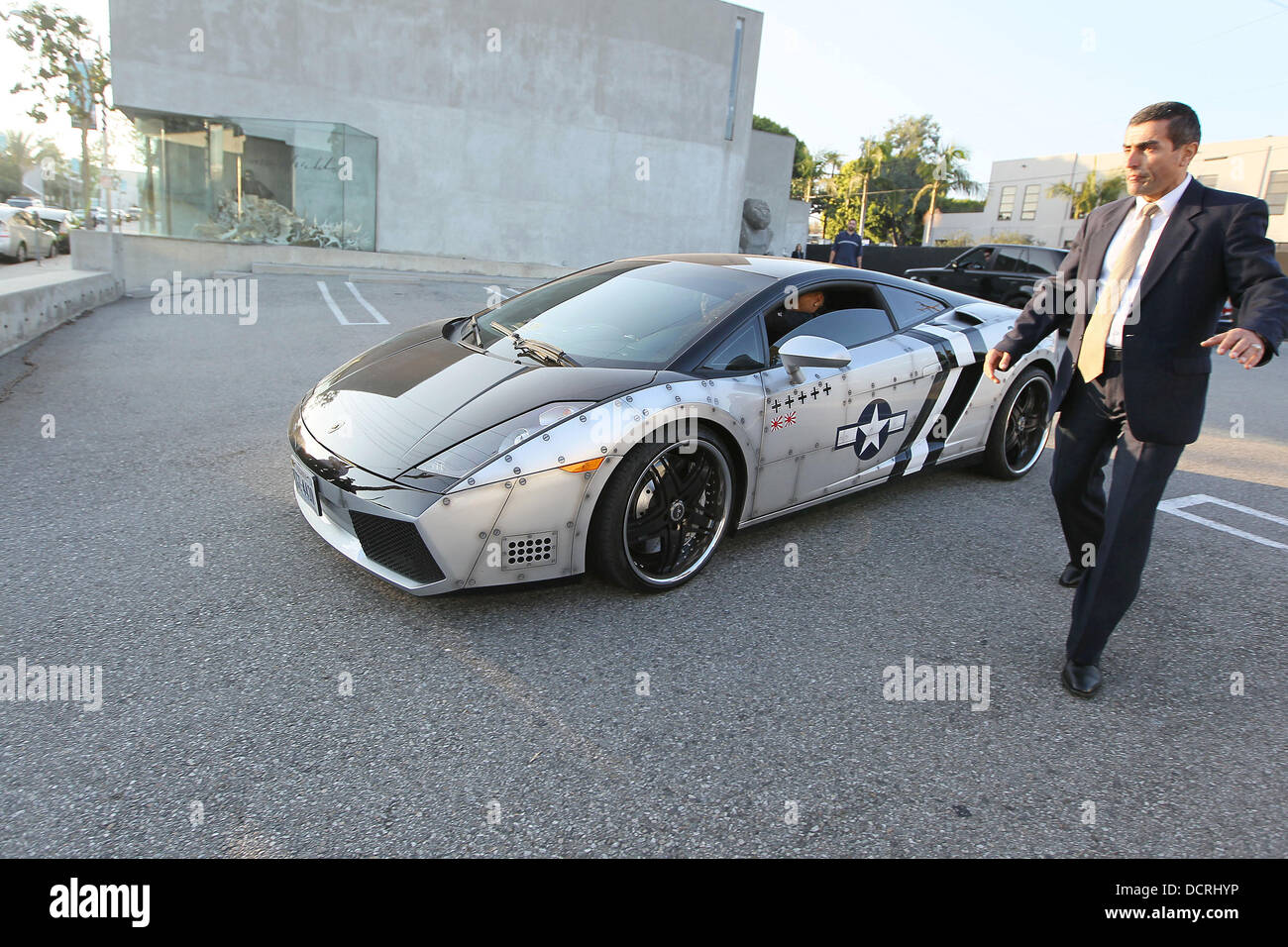 Chris Brown Lamborghini Gallardo