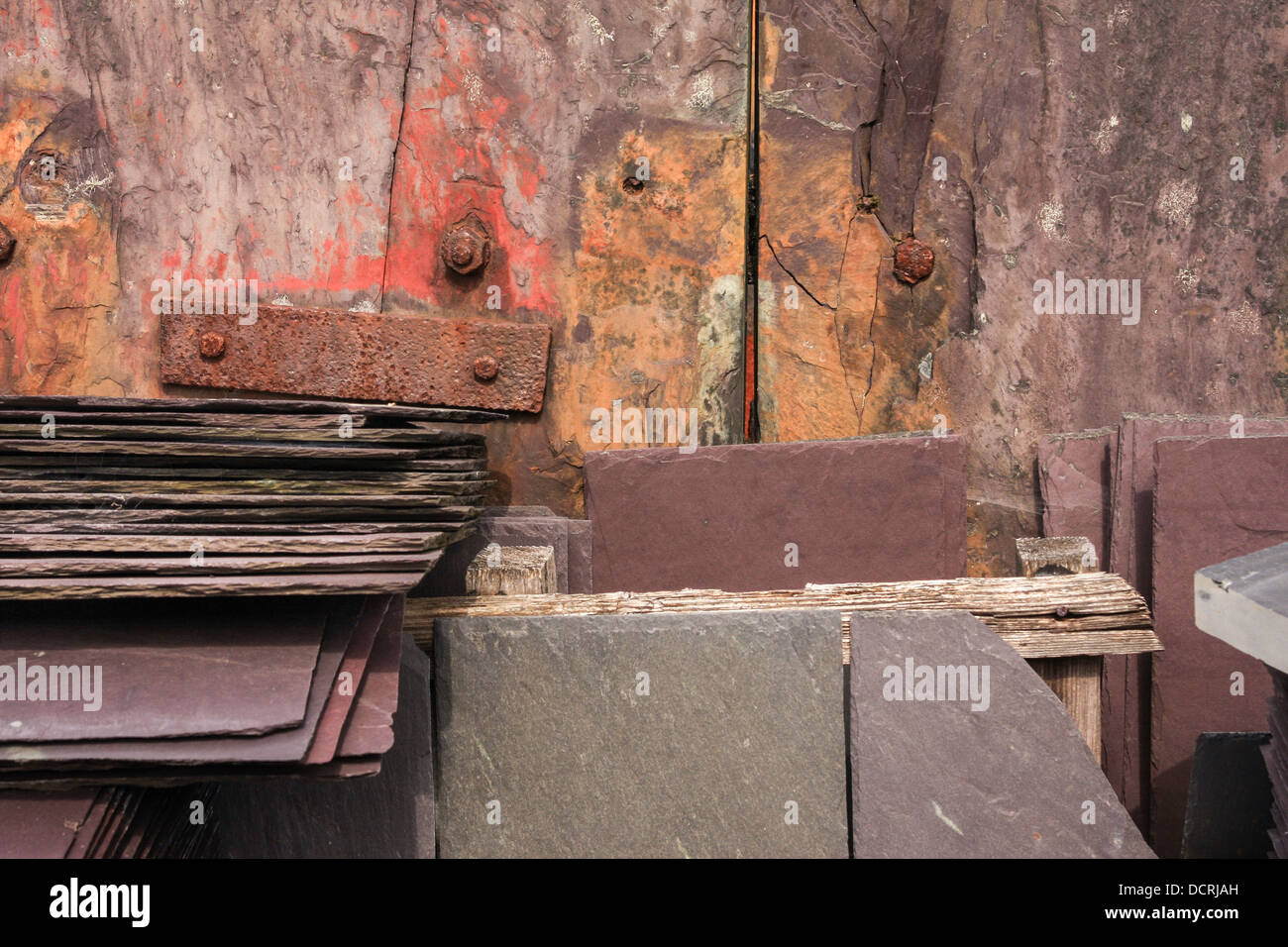 Welsh slate hi-res stock photography and images - Alamy