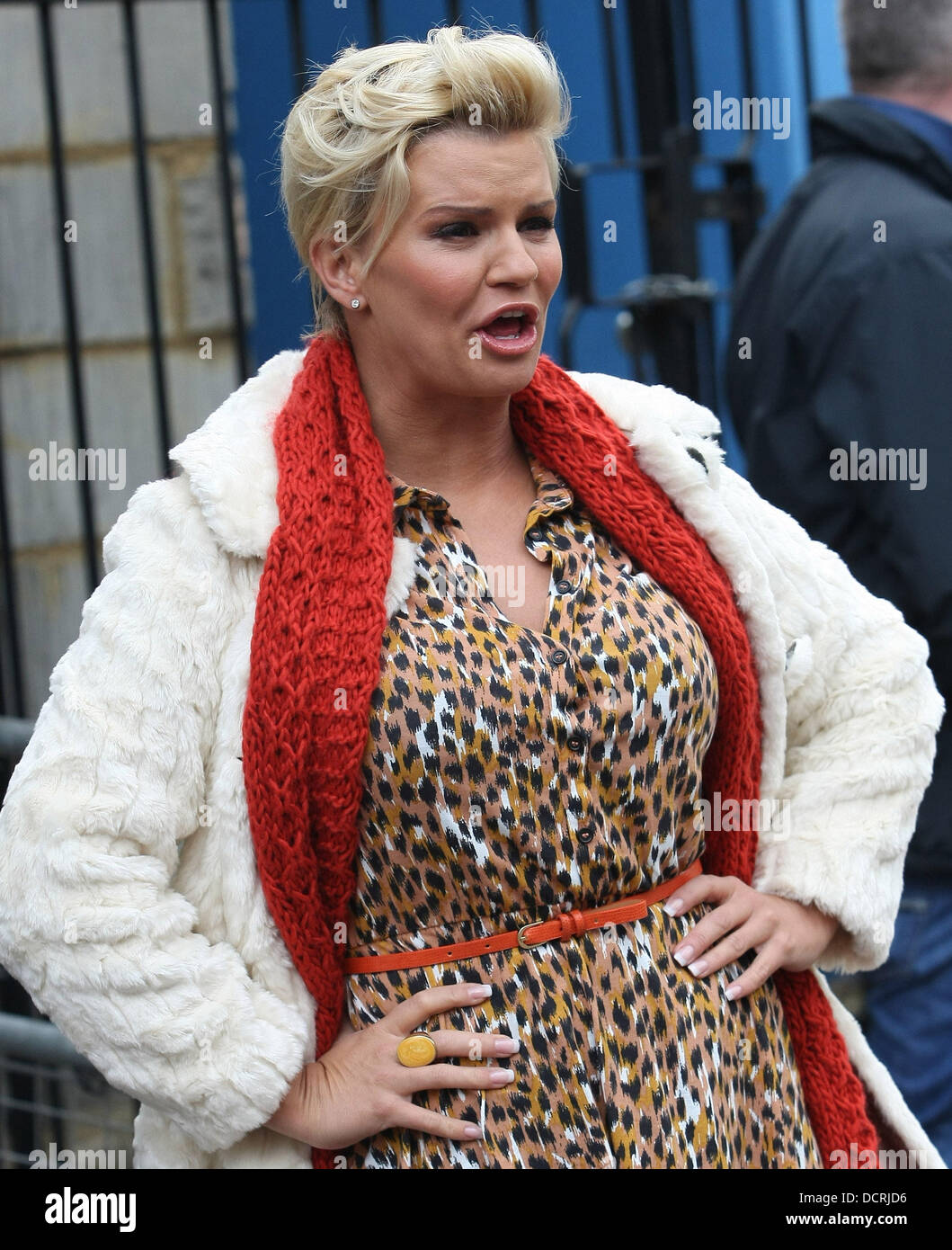 Kerry Katona at the ITV studios London, England - 17.11.11 Stock Photo ...