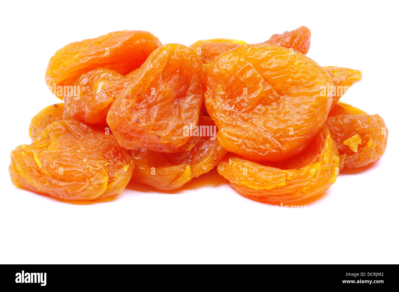 Dried apricot close up Cut Out Stock Images & Pictures - Alamy