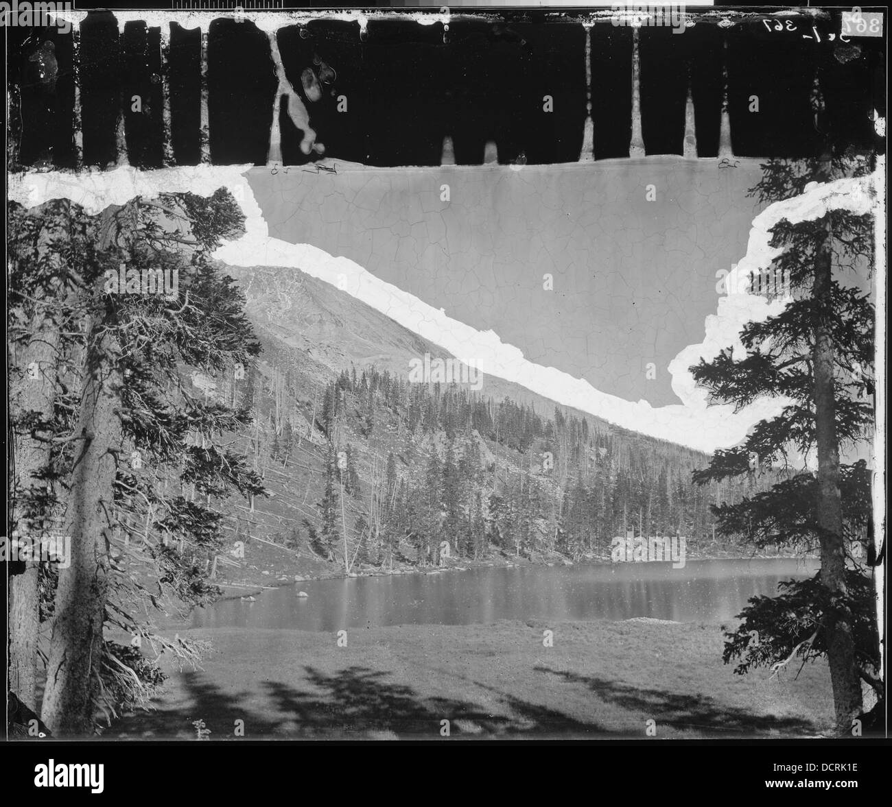 ALPINE LAKE, CERRO BLANCO MOUNTAINS, COLORADO - - 524318 Stock Photo ...