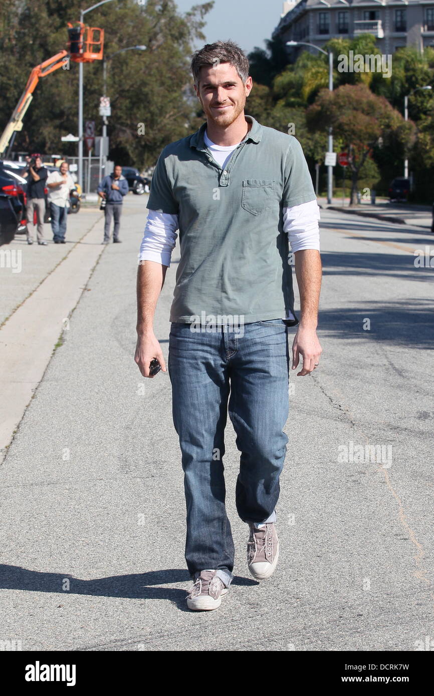 Dave Annabelle leaving a hair salon Beverly Hills, California - 17.11. ...