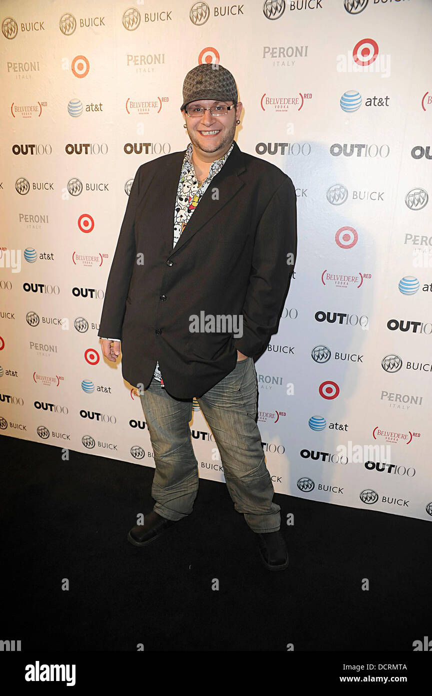 Michael Proietti attending the 2011 OUT 100 at the Skylight Soho New ...