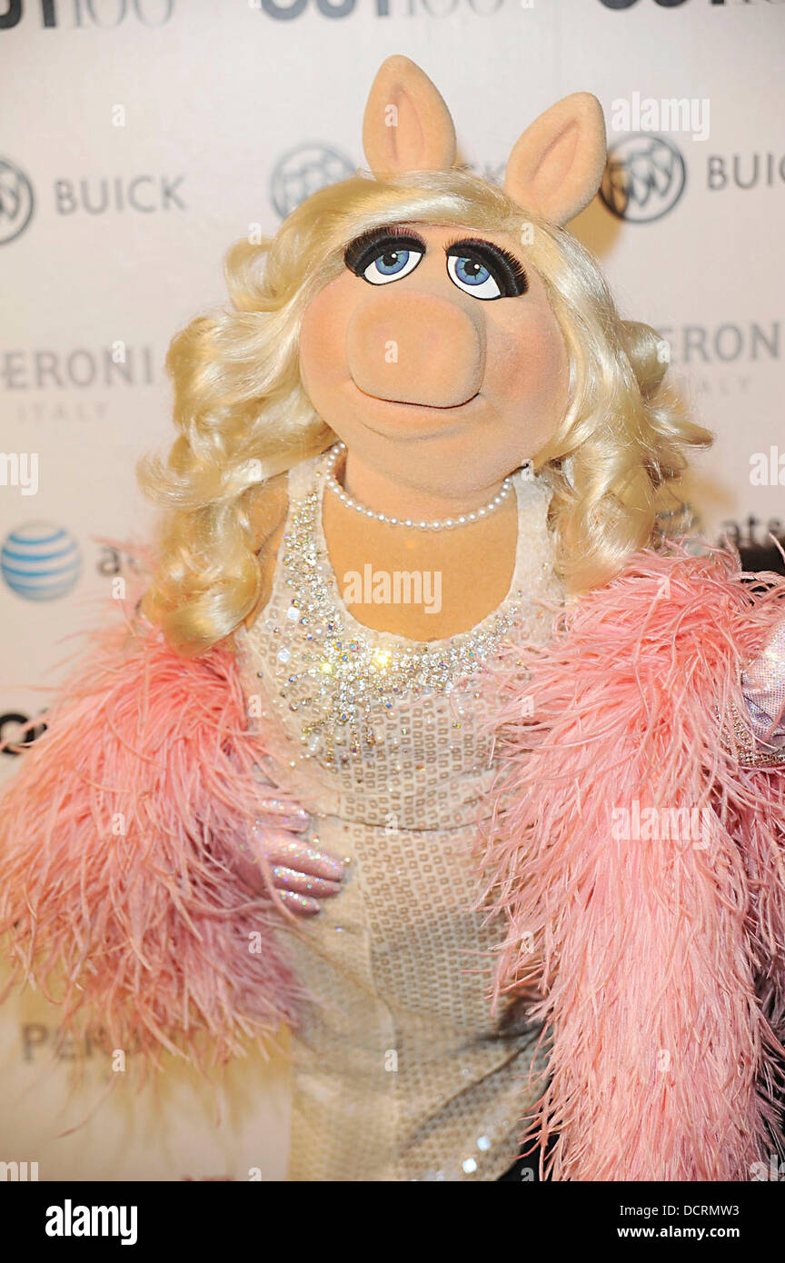 Miss Piggy attending the 2011 OUT 100 at the Skylight Soho New York ...