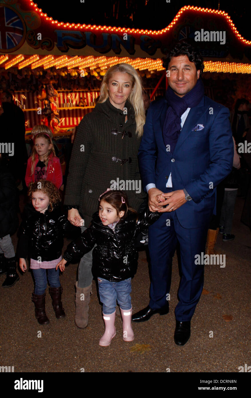 Tamara Beckwith, Giorgio Veroni and family at Winter Wonderland, held ...