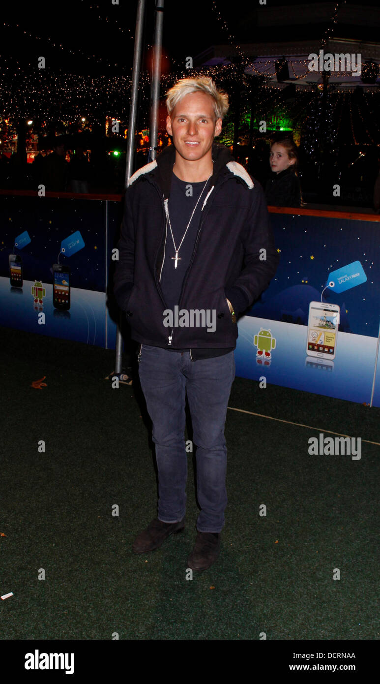 Jamie Laing at Winter Wonderland, held in Hyde Park. London, England ...