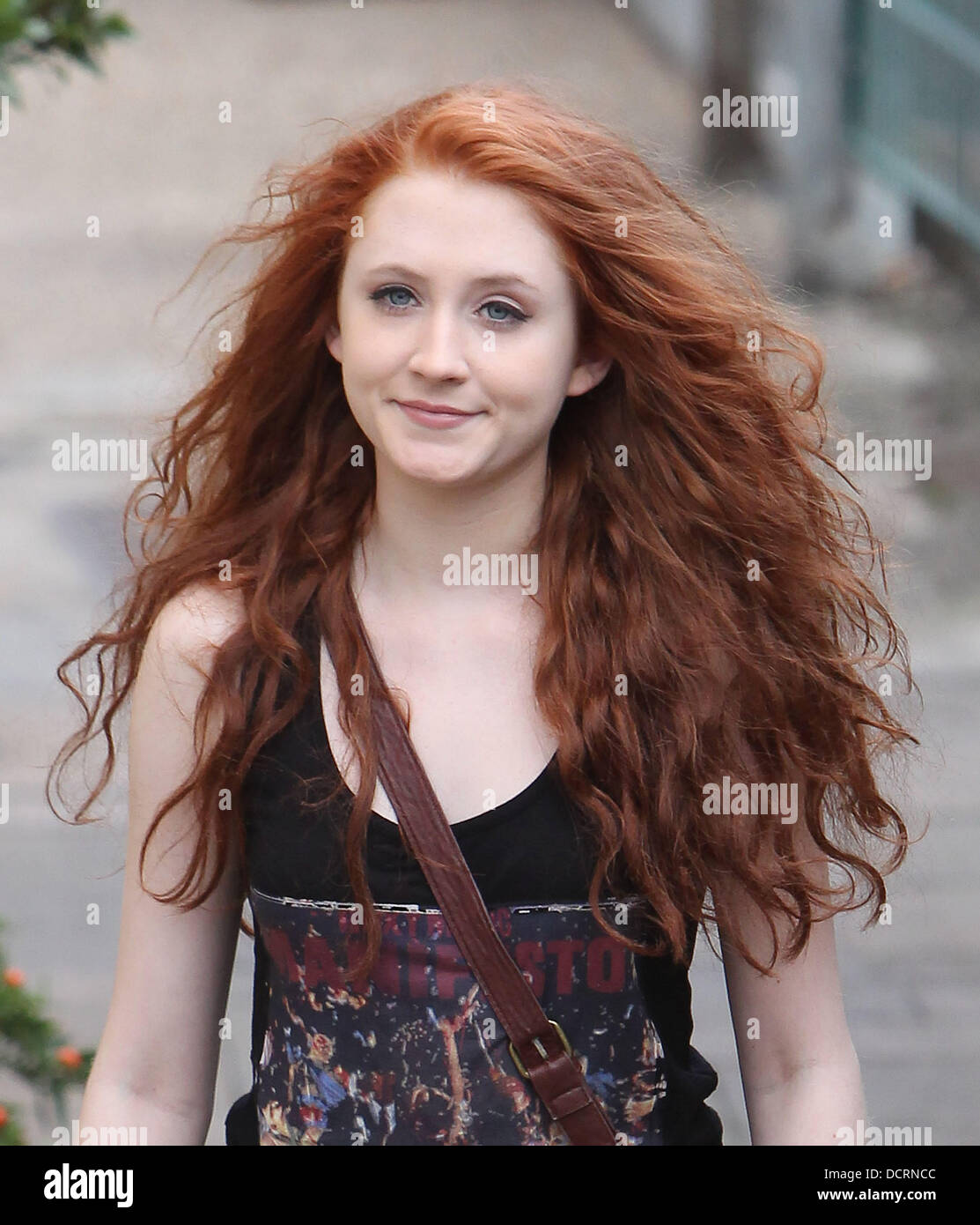 Janet Devlin arrives at 'The X Factor' studios for rehearsals London ...