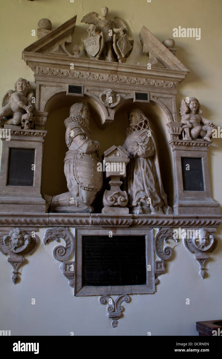 Richard Murden memorial, Holy Cross Church, Moreton Morrell ...