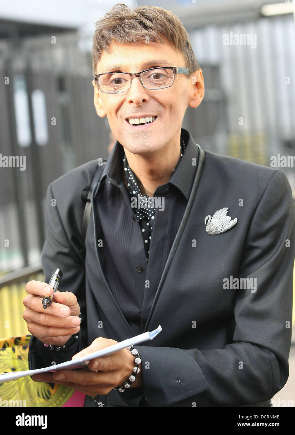 Johnny Robinson at the ITV studios London, England - 18.11.11 Stock ...