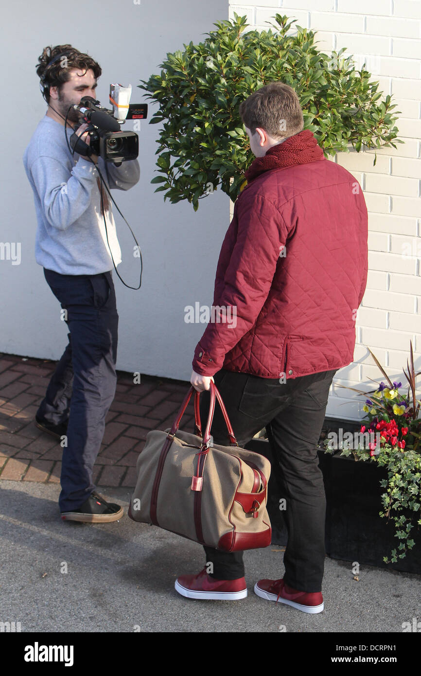 Craig Colton 'The X Factor' finalists arrive at the shows studios ahead ...