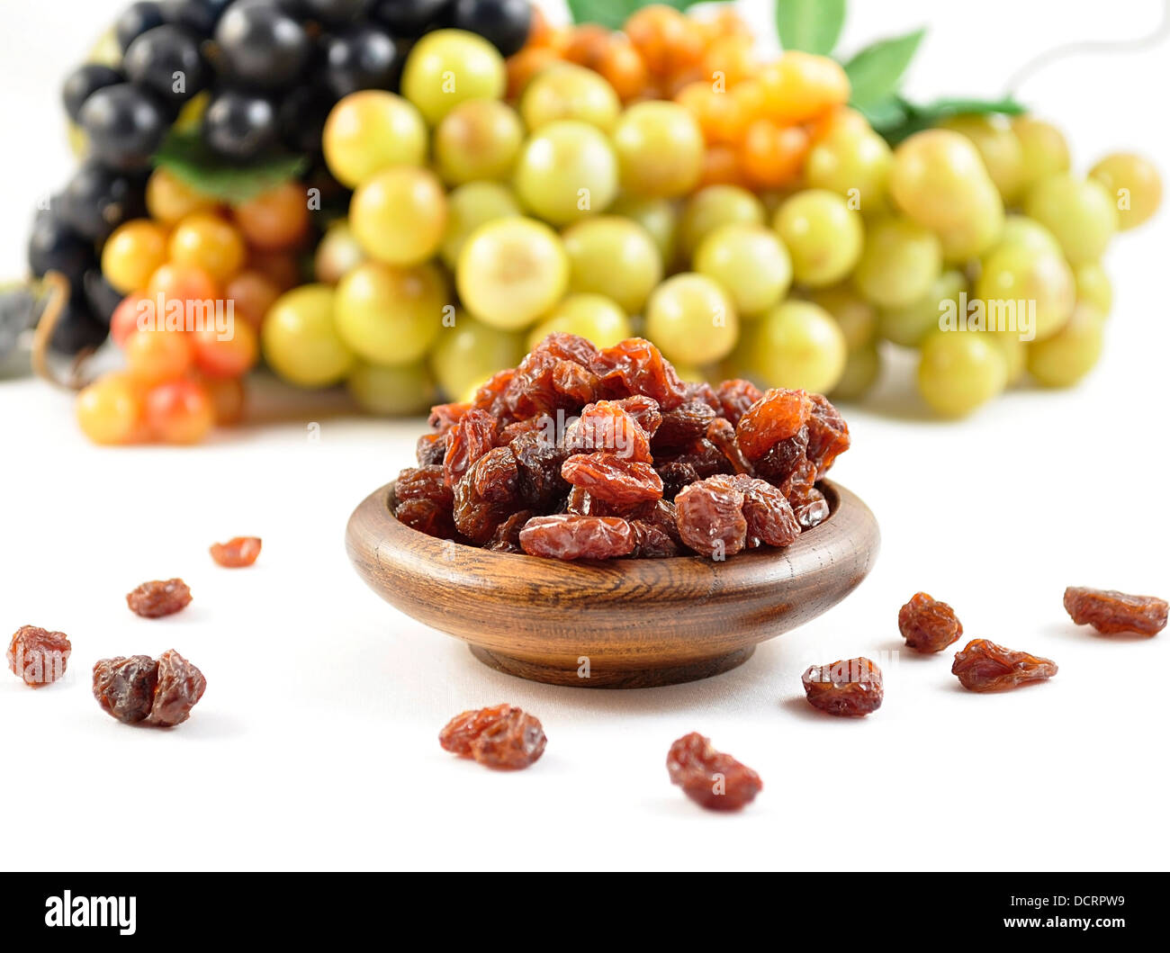 grape and raisins Stock Photo - Alamy