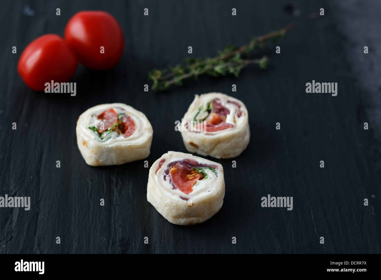 Canape wrap hi-res stock photography and images - Alamy