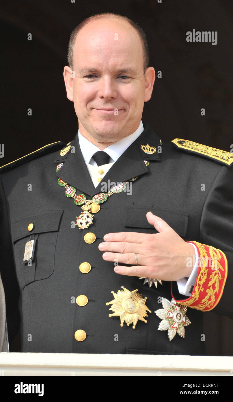 Prince Albert of Monaco The Monaco Royal family celebrate Monaco ...