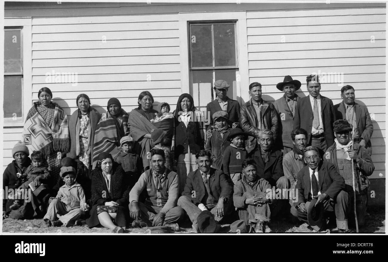 Tribal council native american Black and White Stock Photos & Images ...