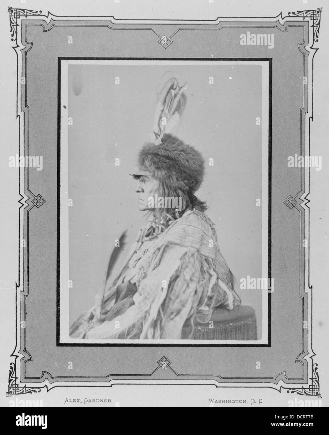 Big Razee-Ka-Si-Dan-Nah, a member of the Sans Arc Sioux tribe, is ...