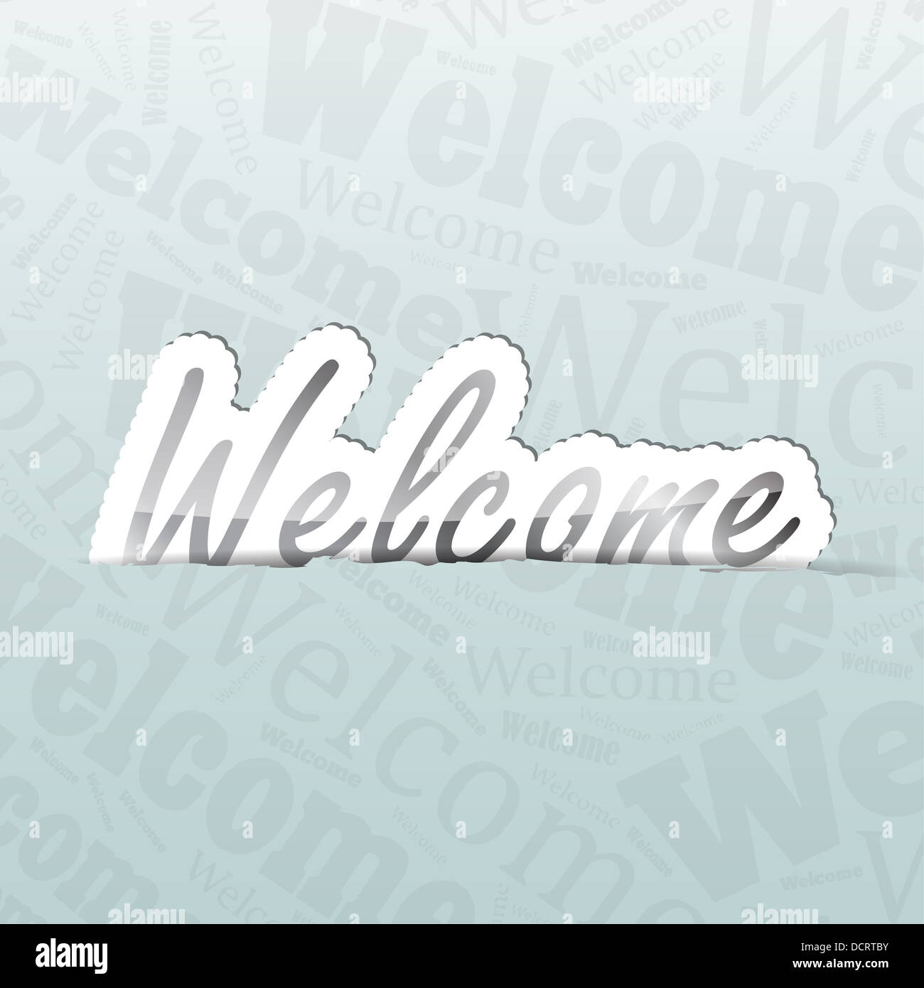Welcome background wallpaper sticker hi-res stock photography and ...