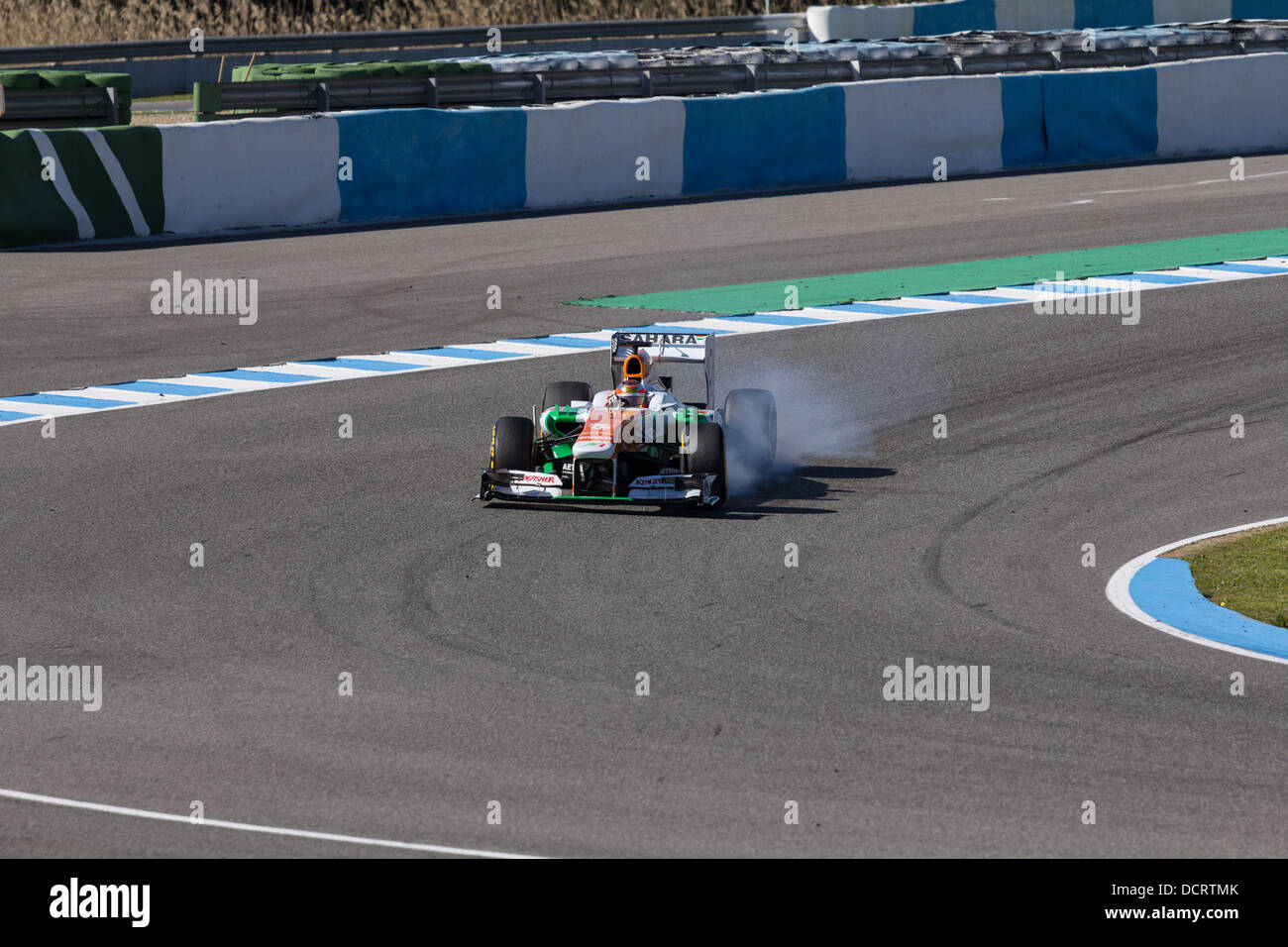Sahara Force India F1 Team - Jules Bianchi - 2013 Stock Photo - Alamy