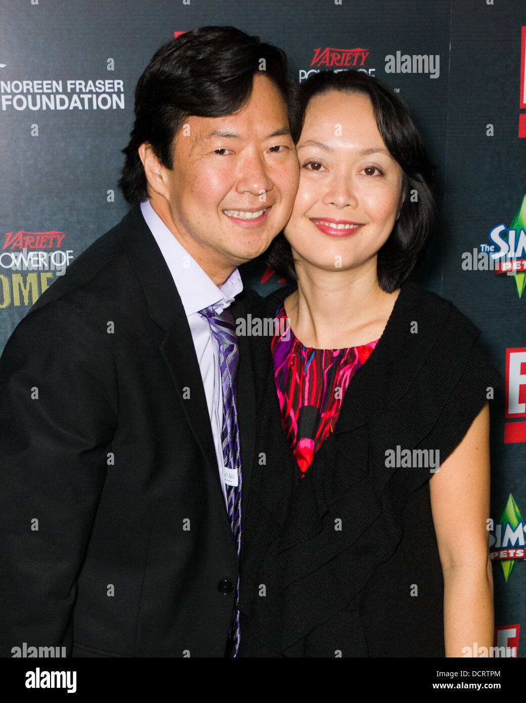 Ken Jeong and Tran Ho Variety's 2nd Annual Power of Comedy Award held ...