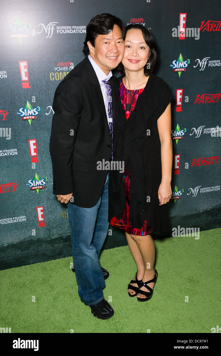 Ken Jeong and Tran Ho Variety's 2nd Annual Power of Comedy Award held ...