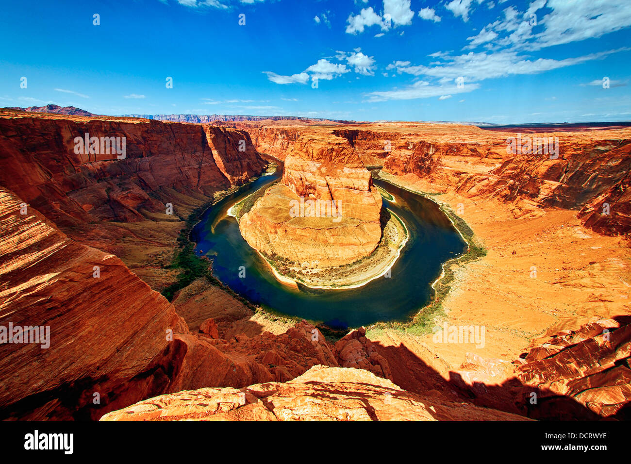 the Horse Shoe Bend Stock Photo - Alamy