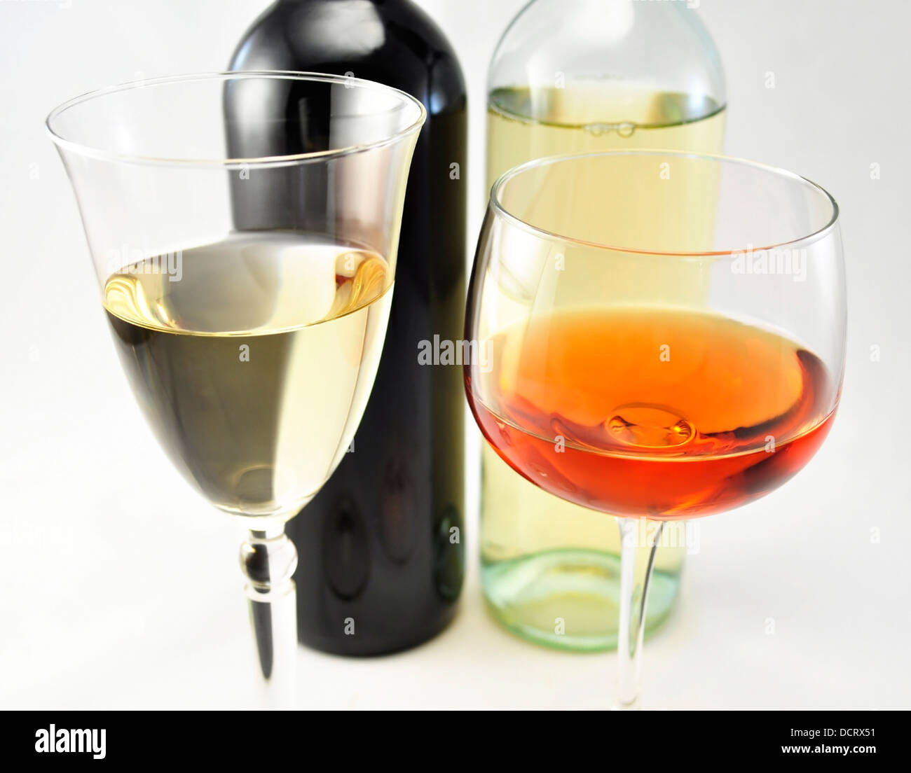 red and white wine Stock Photo - Alamy