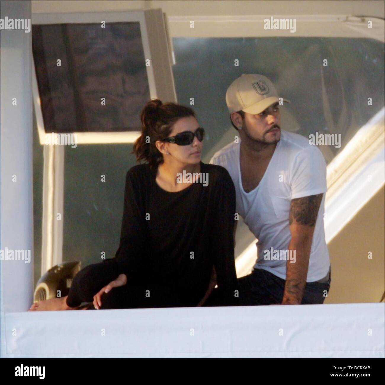 Eva Longoria and boyfriend Eduardo Cruz take to the seas on a private ...