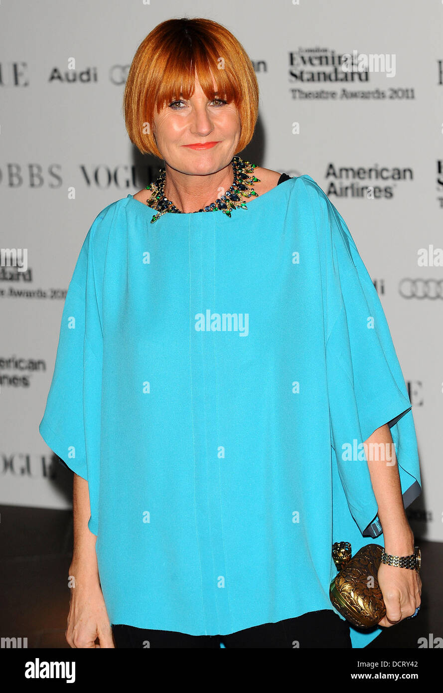 Mary Portas The 57th Evening Standard Theatre Awards at The Savoy Hotel ...