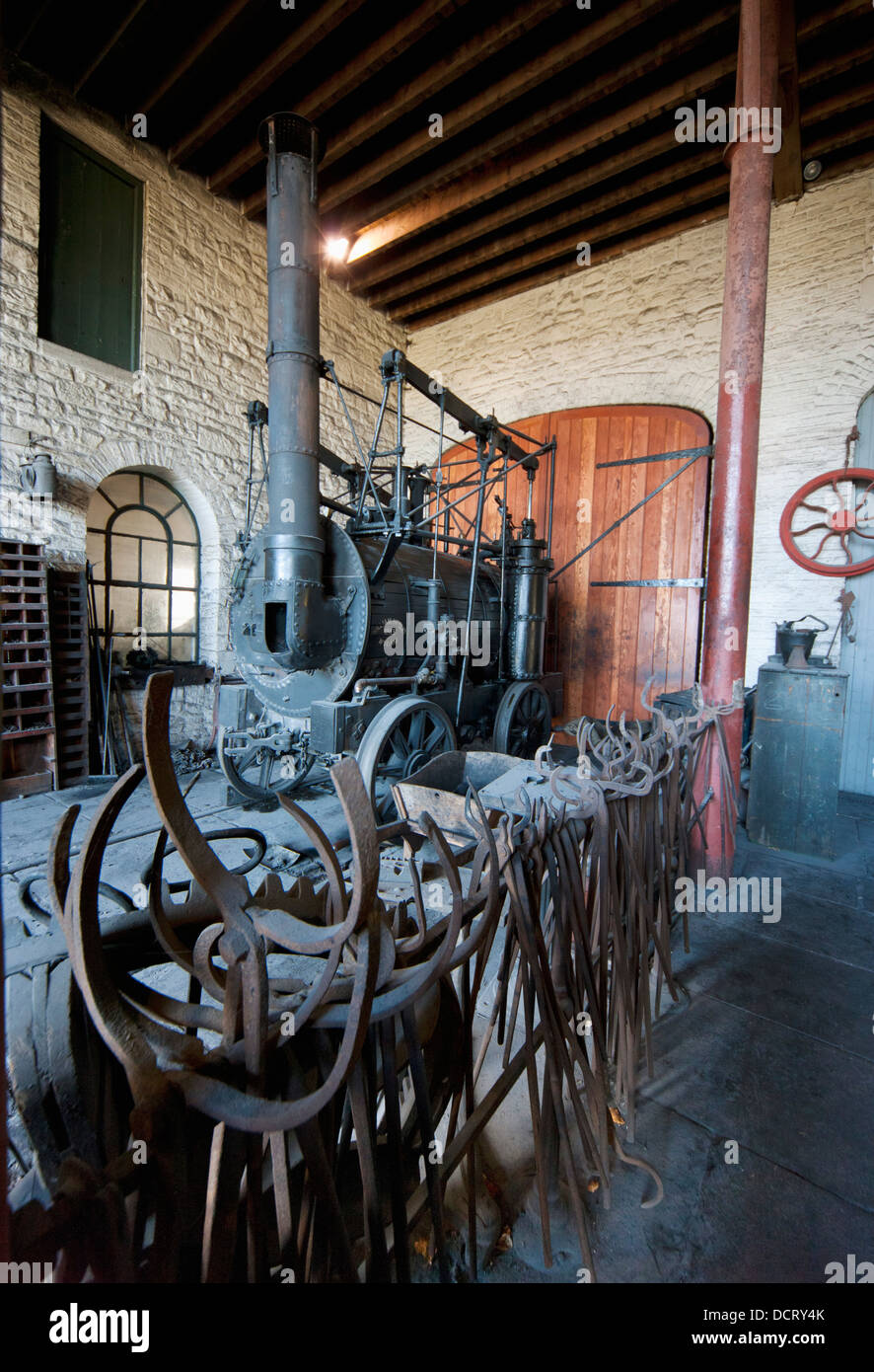 Beamish locomotive hi-res stock photography and images - Alamy