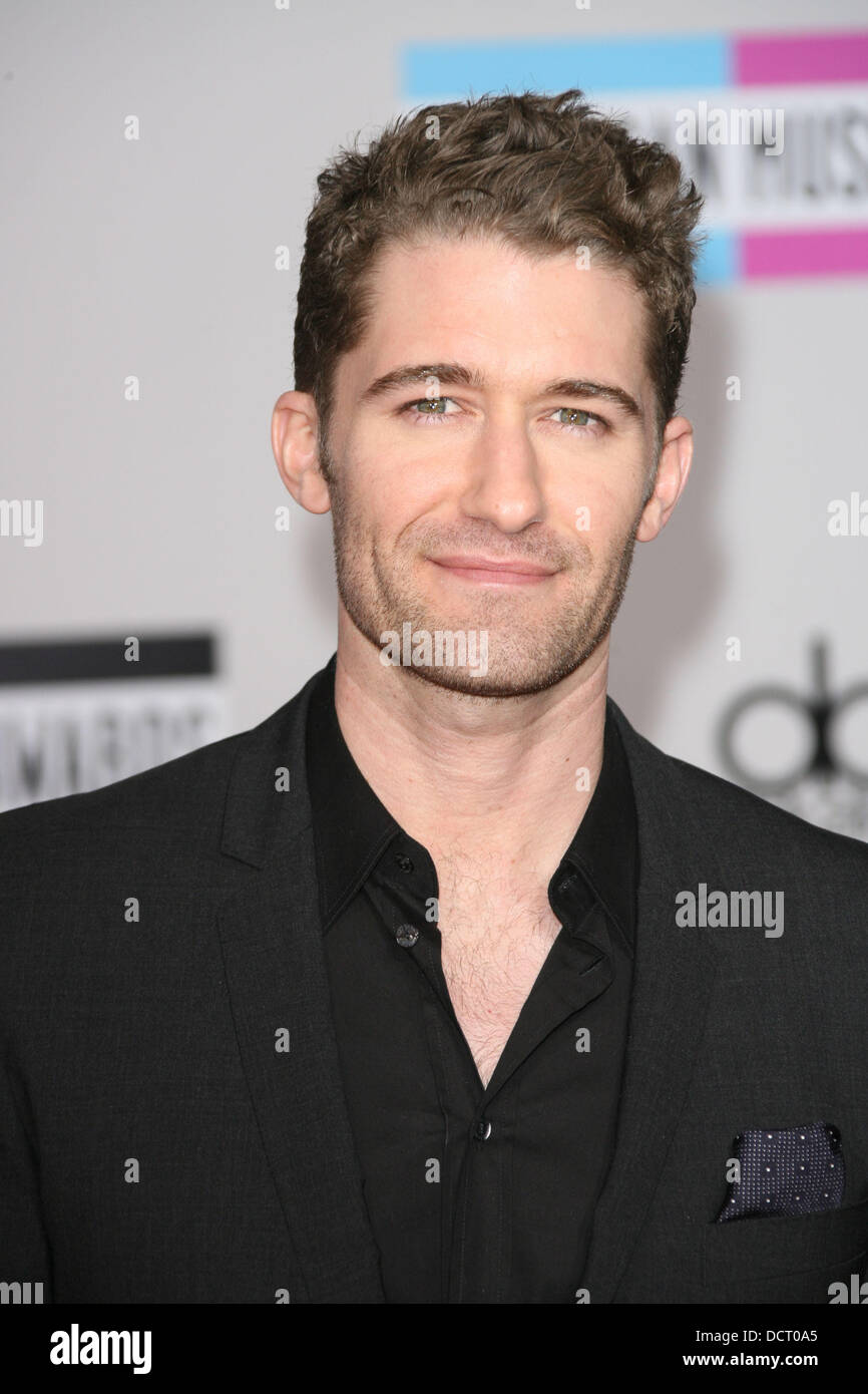 Matthew Morrison 2011 American Music Awards held at the Nokia Theatre L ...