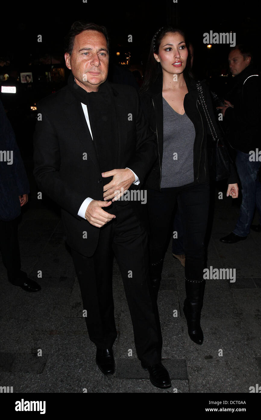 Eric Besson, at the premiere of 'Carnage' held at Cinema Gaumont ...