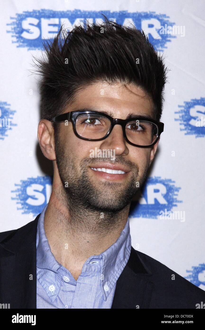 Justin Mikita Broadway World Premiere of 'Seminar' at the Golden ...