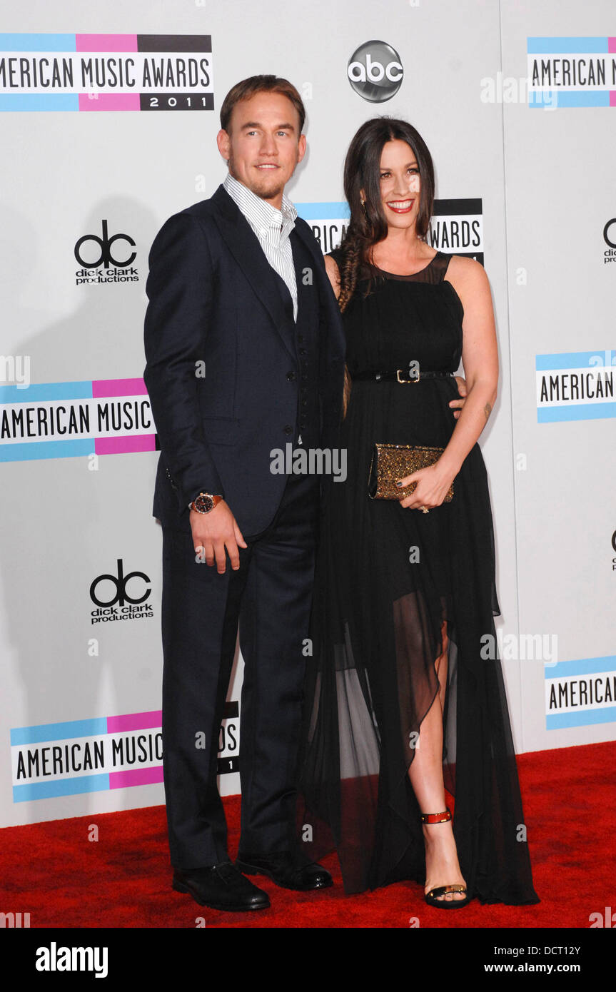 Mario 'Souleye' Treadway, Alanis Morissette 2011 American Music Awards ...