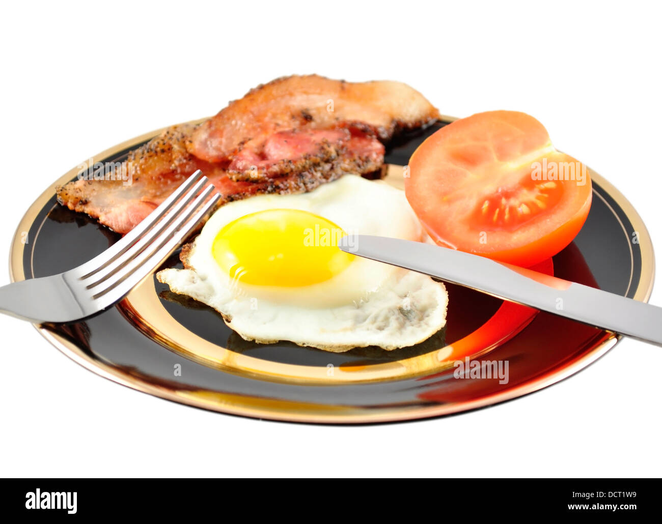 egg and bacon Stock Photo - Alamy
