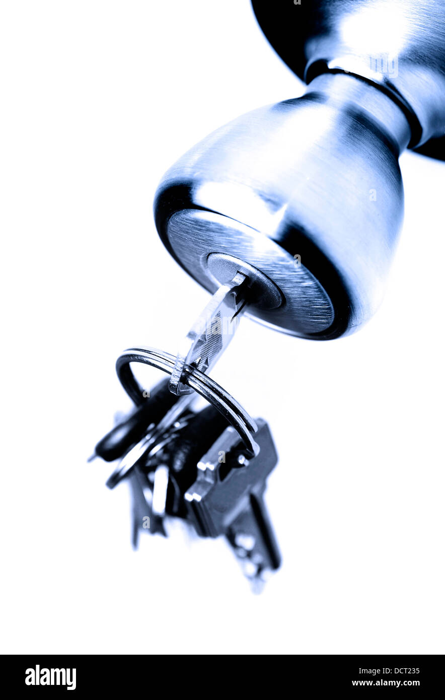 Open lock hanging from hi-res stock photography and images - Alamy