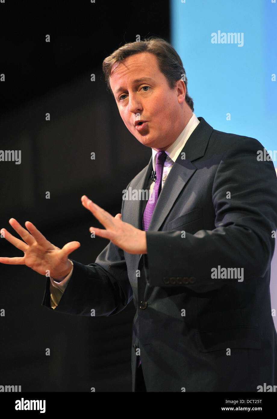 David Cameron Speaks at the CBI annual conference held at the Grosvenor ...