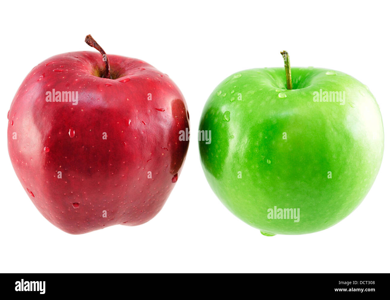green and red apples Stock Photo - Alamy
