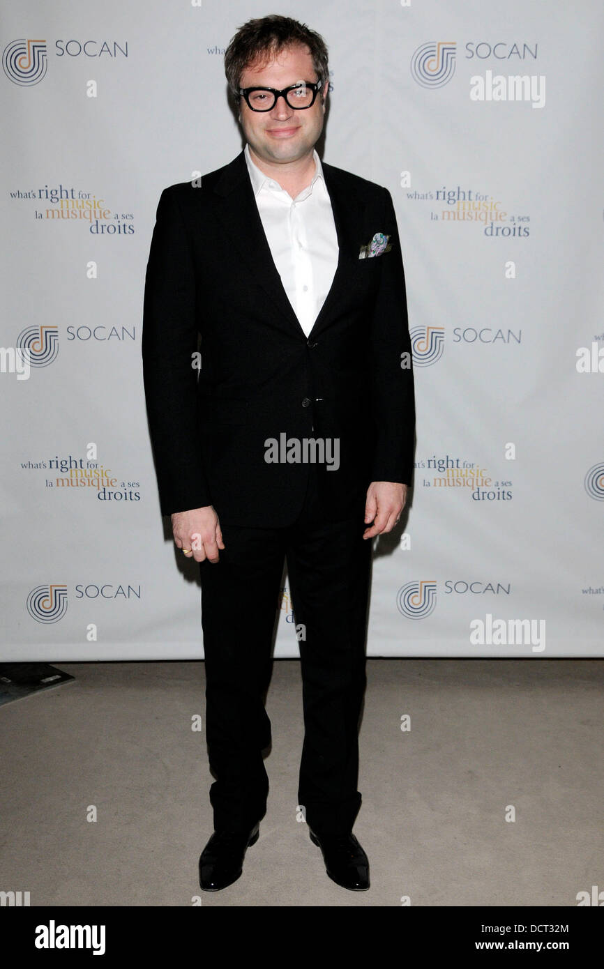 Steven Page 22nd Annual SOCAN Awards Toronto, Canada - 21.11.11 Stock ...