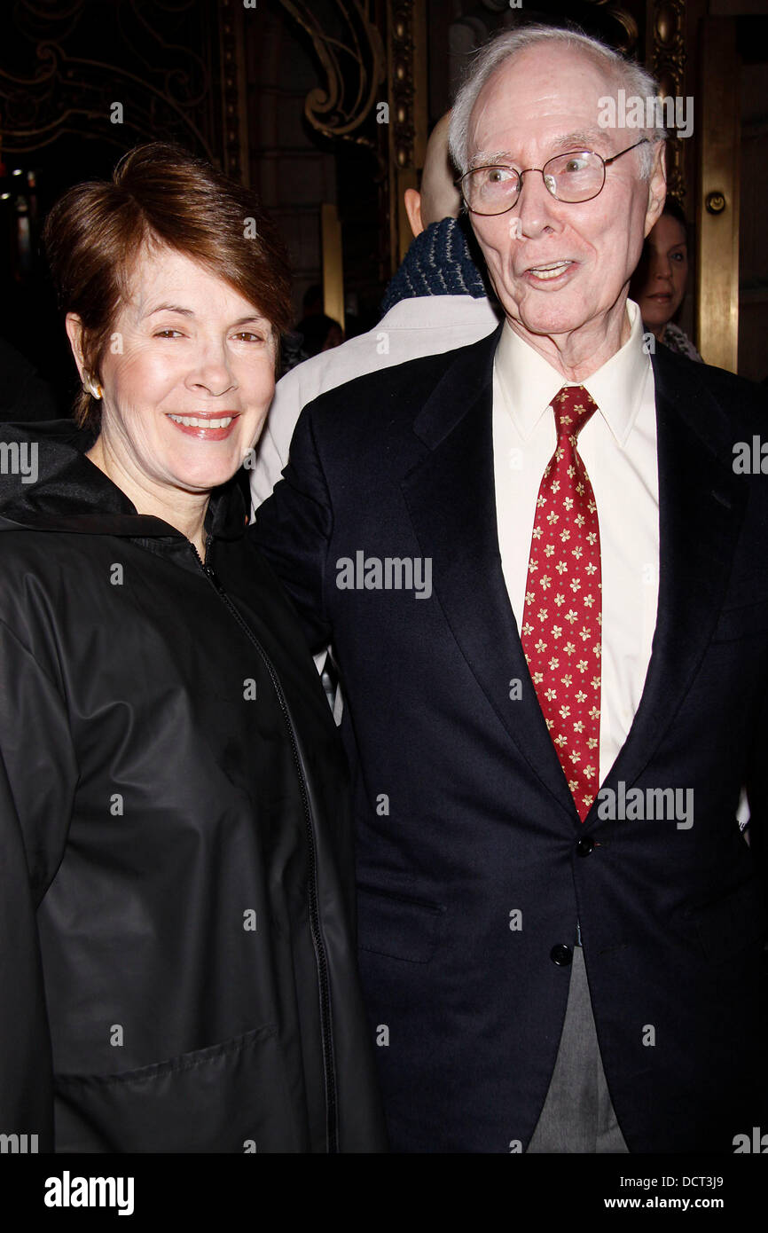 Brooke Berlind and Roger Berlind Broadway opening night of 'An Evening ...