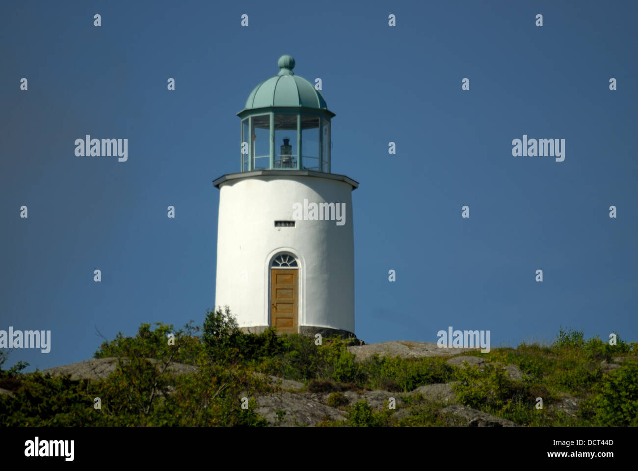 Lighthouse on Koster Islands bohuslän, Sweden Stock Photo - Alamy