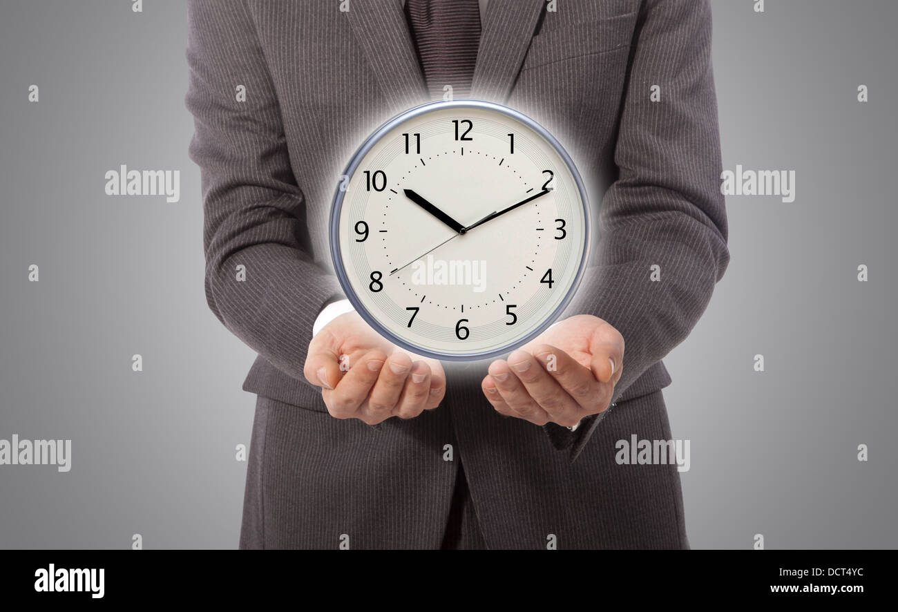 time in hand Stock Photo - Alamy
