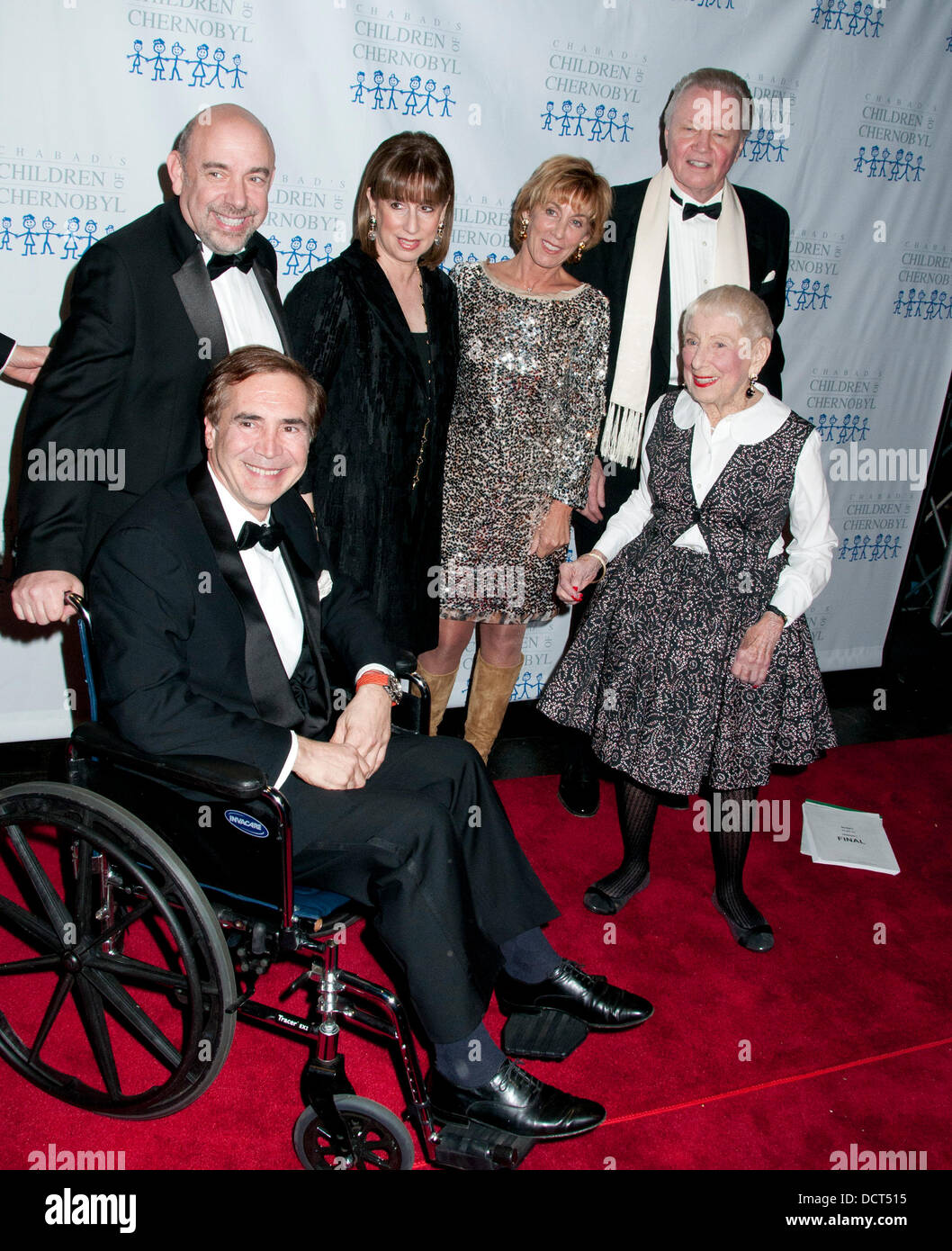 Nancy Spielberg, Jon Voight, Leah Adler 2011 Children Of Chernobyl's ...