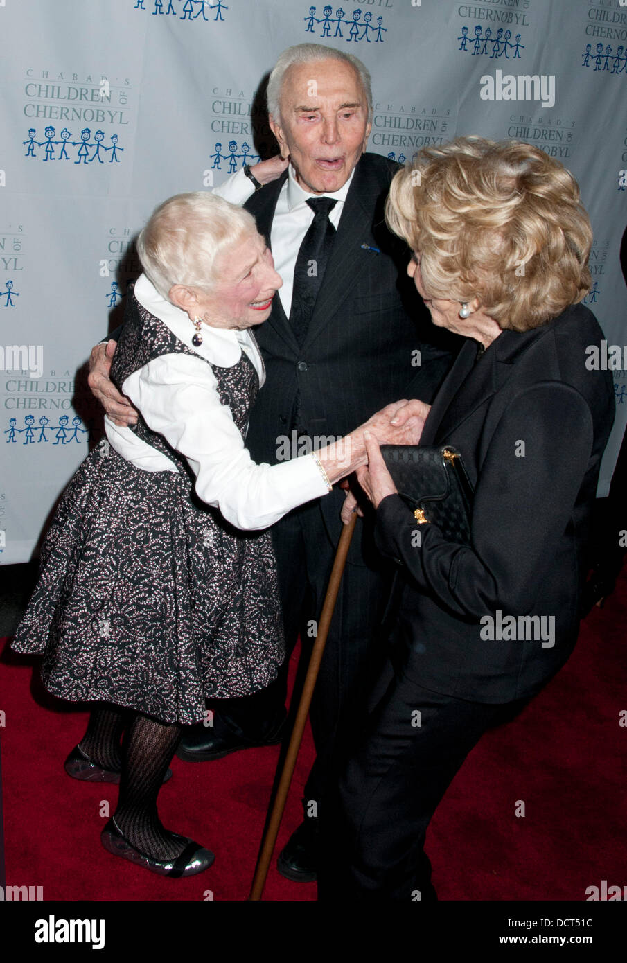 Kirk Douglas, Leah Adler 2011 Children Of Chernobyl's Children At Heart ...
