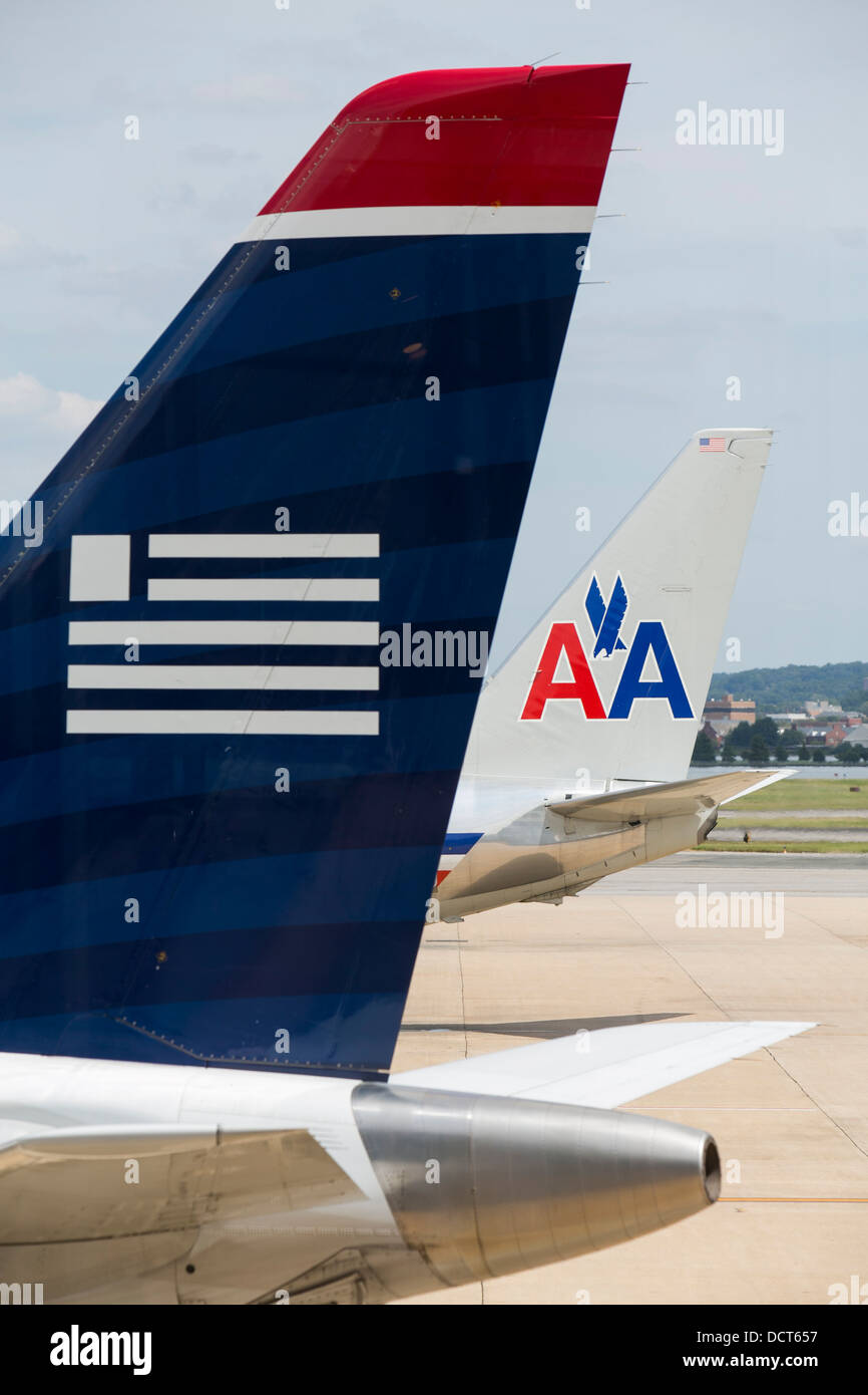 American airlines and us air merger hi-res stock photography and images ...