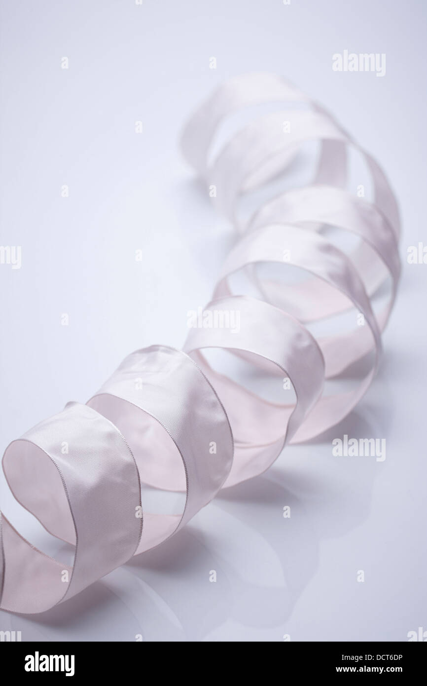 a white ribbon Stock Photo - Alamy