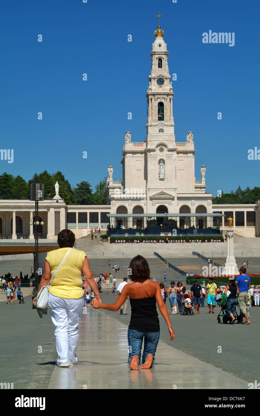 Sanctuary of Fatima, Leiria, Portugal Stock Photo - Alamy