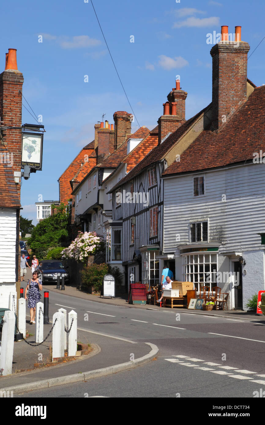 Goudhurst Kent England Britain UK Stock Photo - Alamy