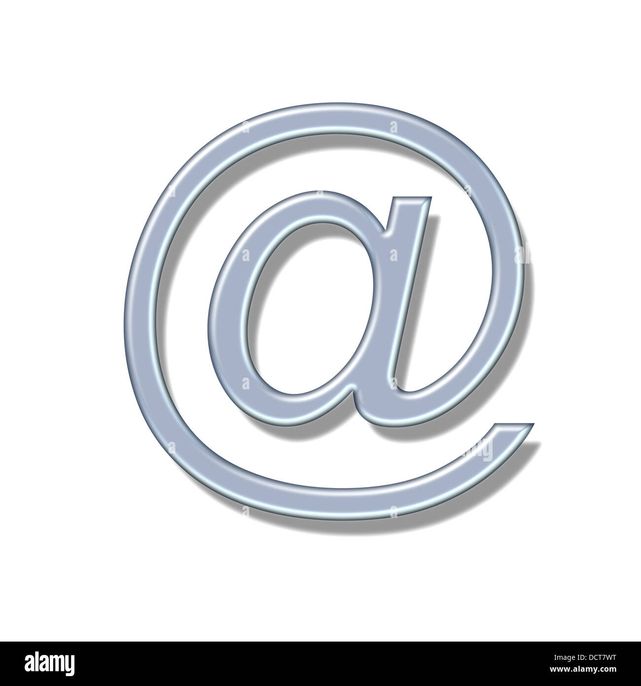 isolated e-mail sign Stock Photo - Alamy